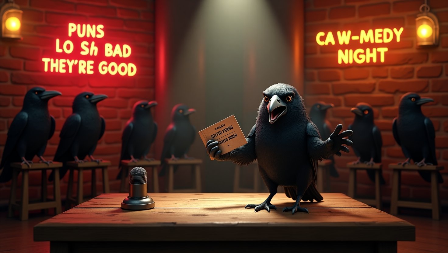 175+ Crow Puns That Will Leave You Crowing with Laughter