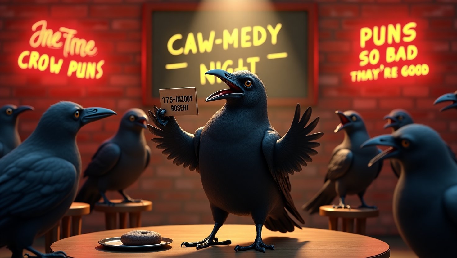 175+ Crow Puns That Will Leave You Crowing with Laughter